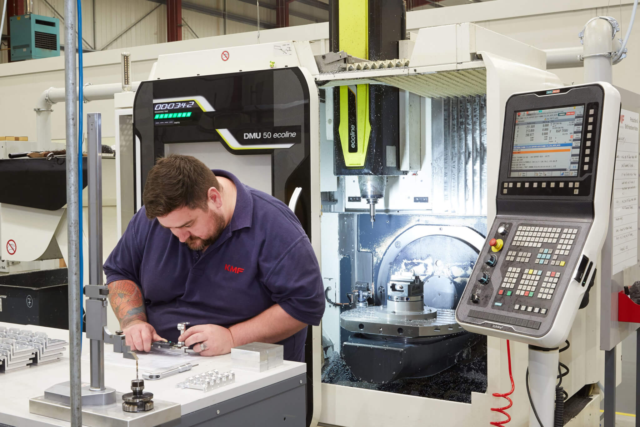 Keeping KMF Precision Engineering at the top | Manufacturing Control Solutions